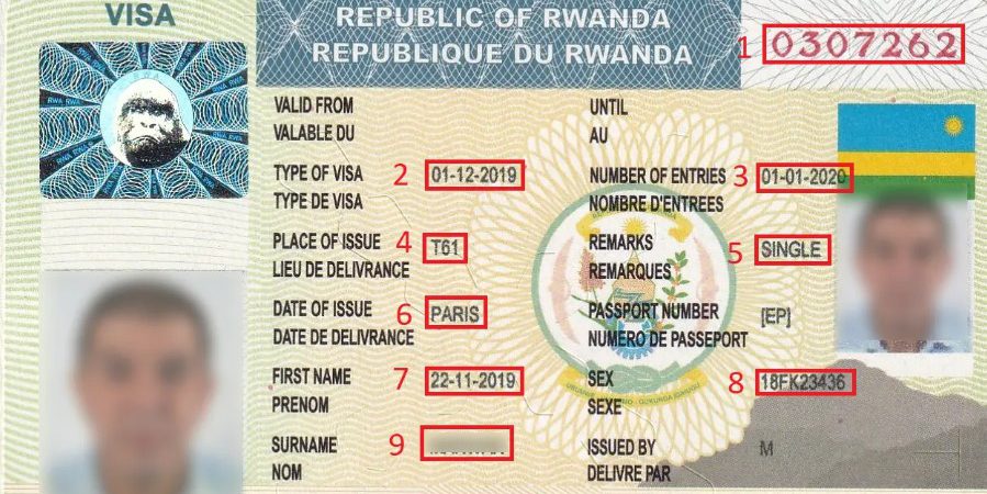 Rwanda Visa - Standard Gorilla Safaris