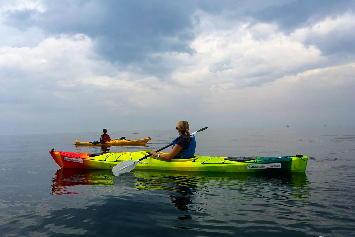 Kayaking on Lake Kivu | Standard Gorilla Safaris